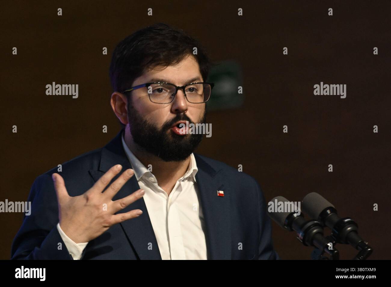 DF - BRASILIA - 04/24/2025 - BRASILIA, GABRIEL BORIC AT UNB - The ...