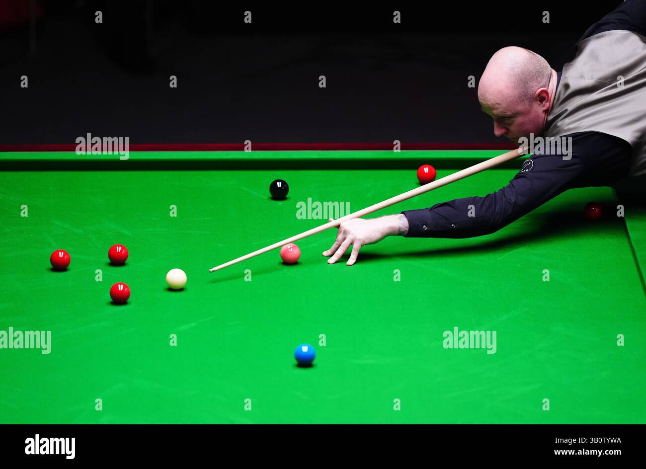 Chris Wakelin during his match with Mark Allen on day six of the Halo ...