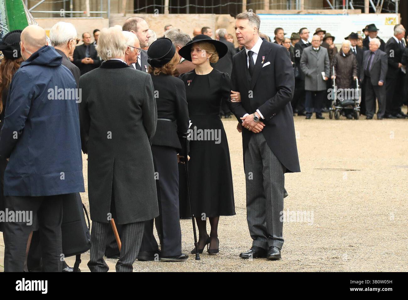 Trauerfeier für Andreas Prinz von Sachsen-Coburg und Gotha Hubertus ...