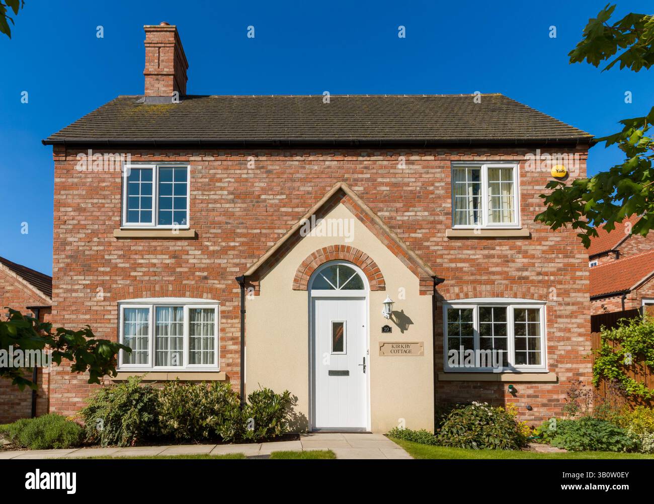 New build home in traditional English cottage style built in Ibstock ...