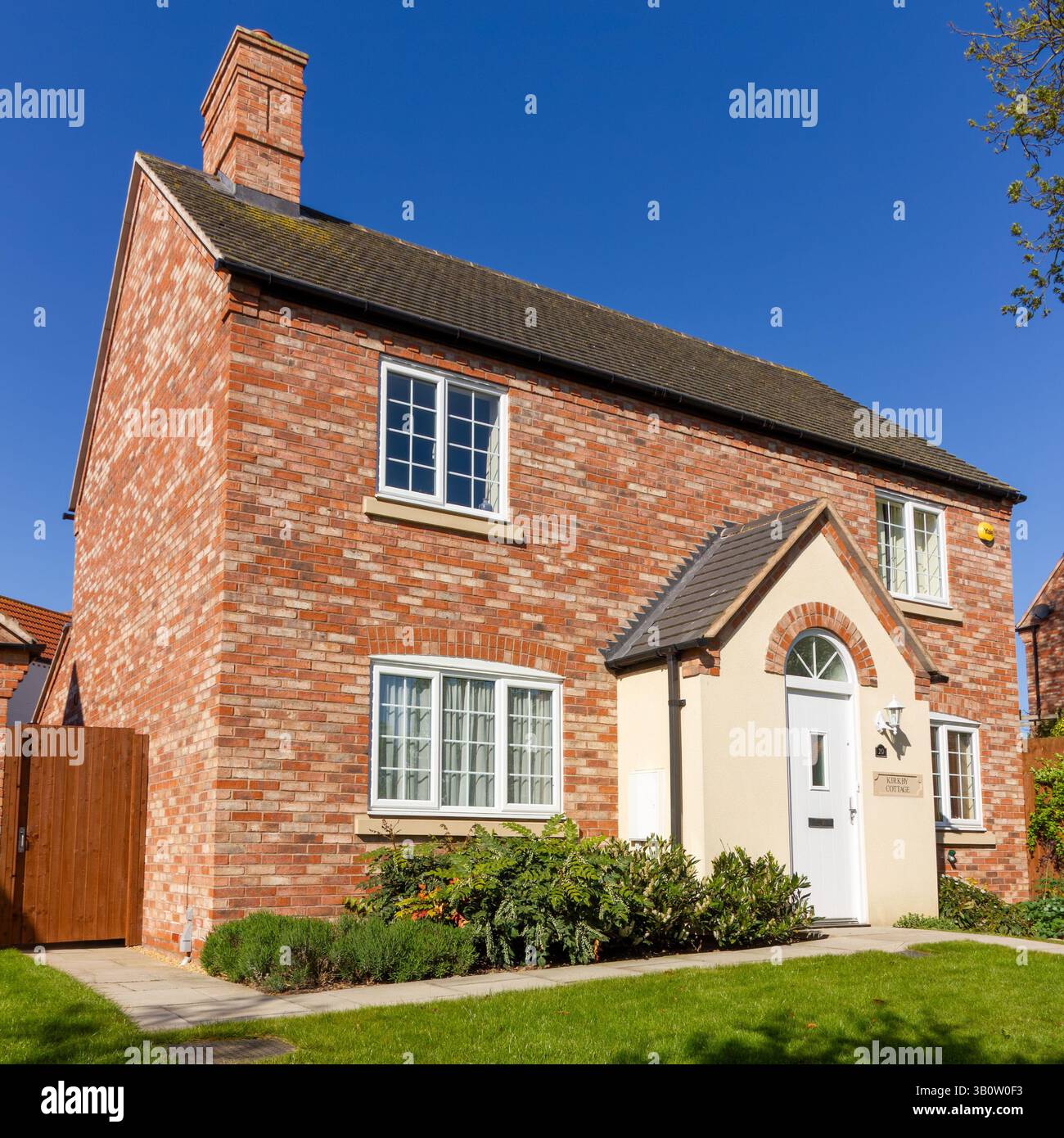 New build home in traditional English cottage style built in Ibstock ...