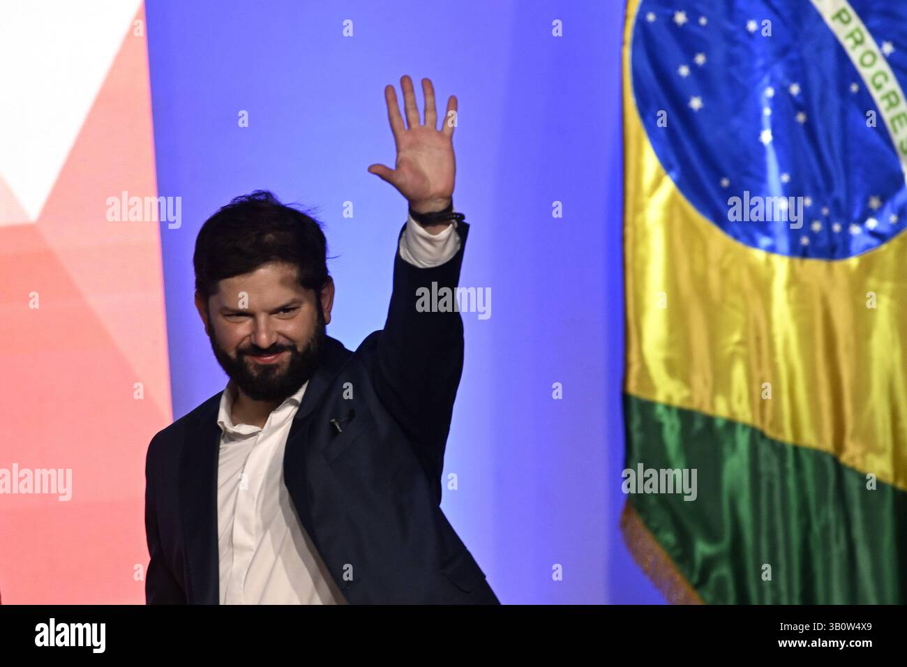 DF - BRASILIA - 04/24/2025 - BRASILIA, GABRIEL BORIC AT UNB - The ...