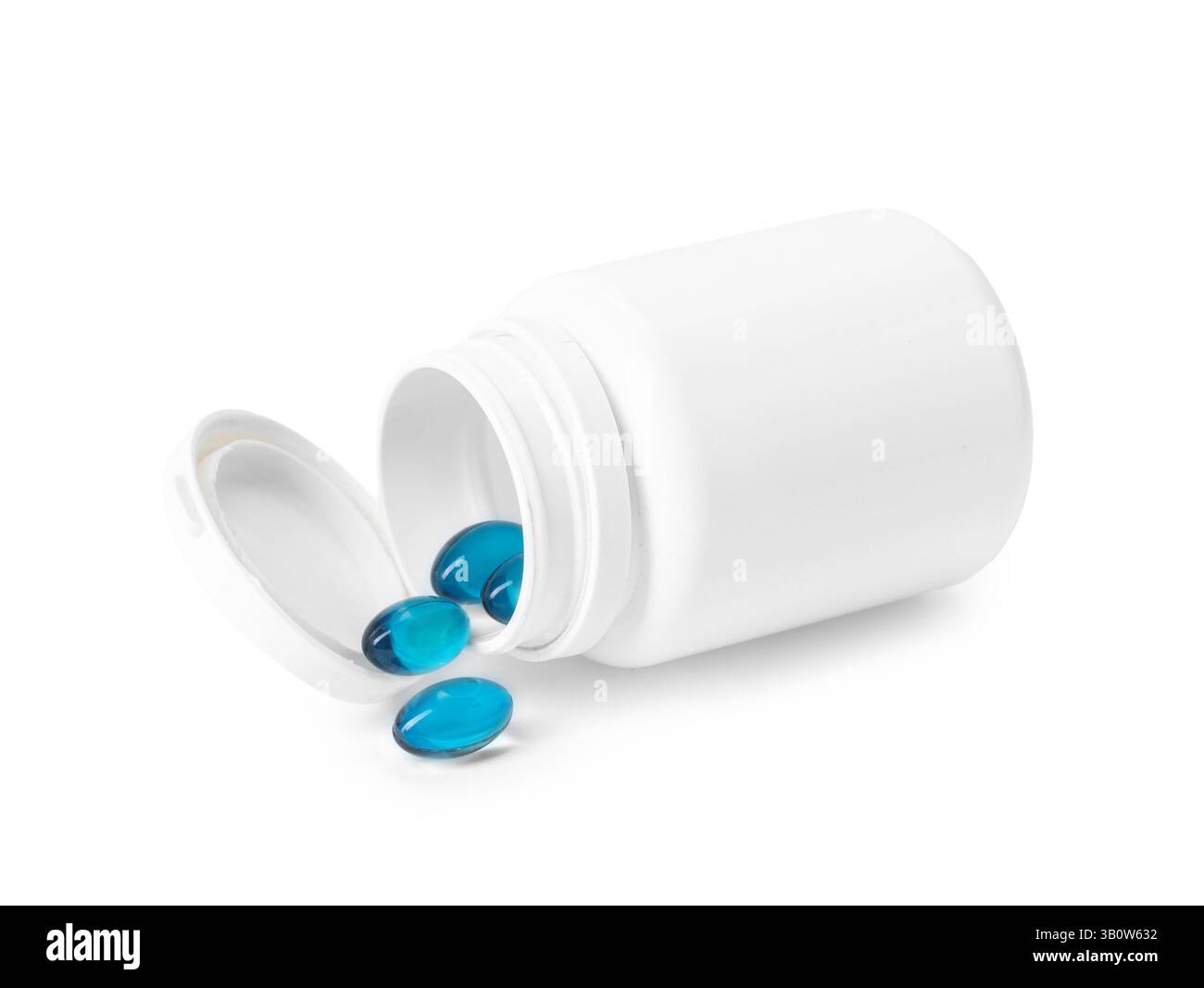 Collagen capsules in bottle hi-res stock photography and images - Alamy