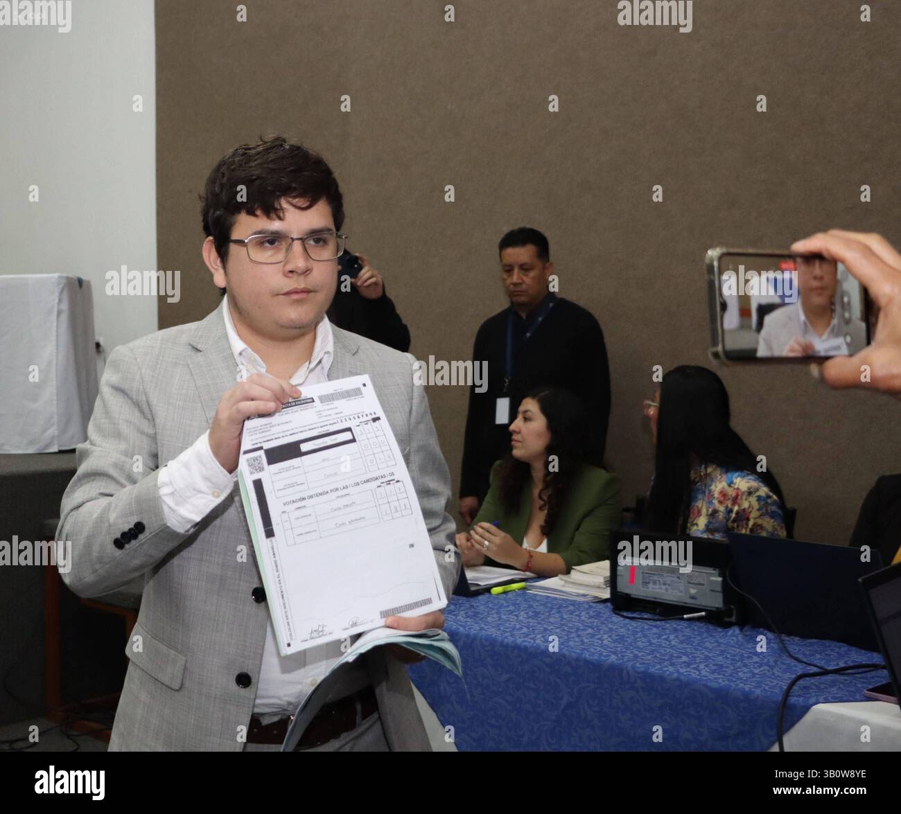 SCRUTINY HEARING CNE Quito, Thursday, April 24, 2025 Reinstallation of ...