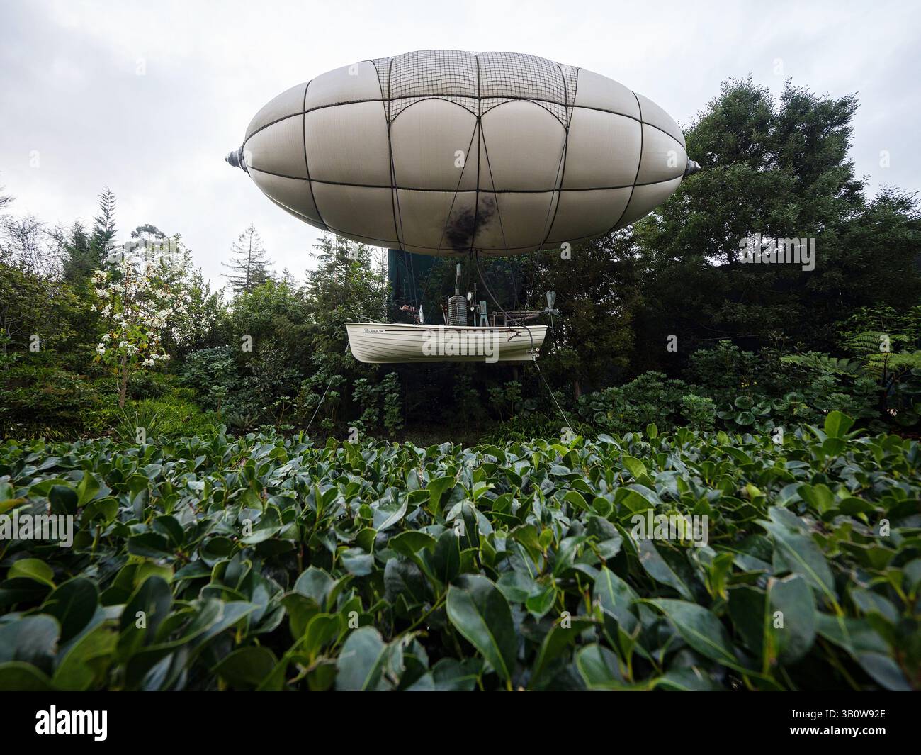The Huddleston Airship zeppelin aircraft replica decoration in the ...
