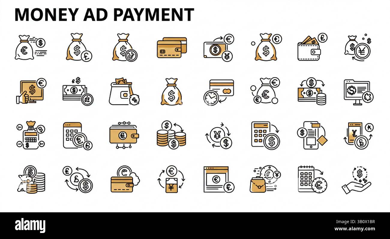 Currency exchange platforms Stock Vector Images - Alamy