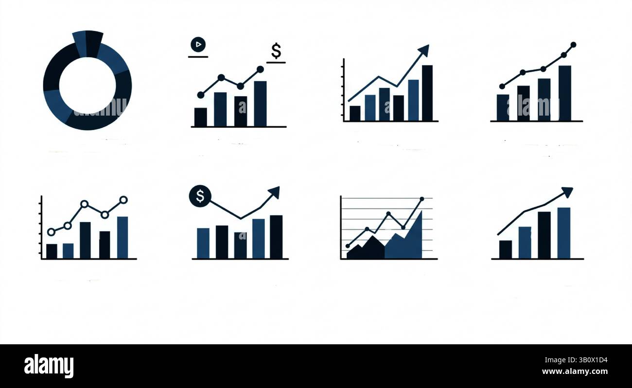 Structured financial graphics hi-res stock photography and images - Alamy