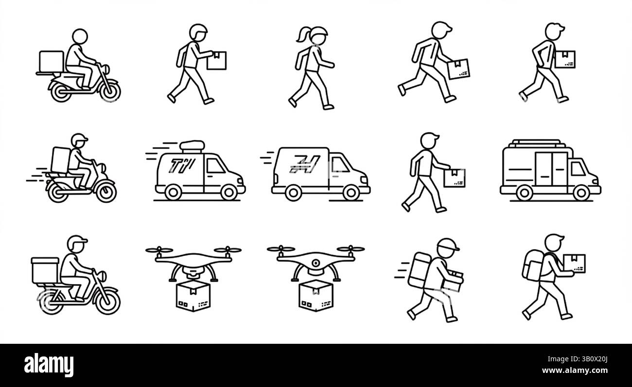 Structured logistics flow hi-res stock photography and images - Alamy