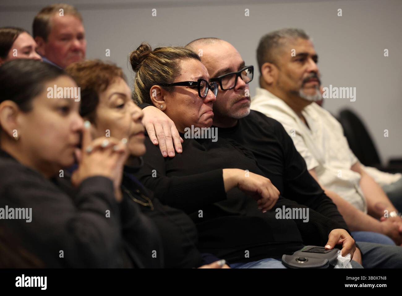 Members of the Uvaldo family react as Judge Victoria Rossetti sentences ...