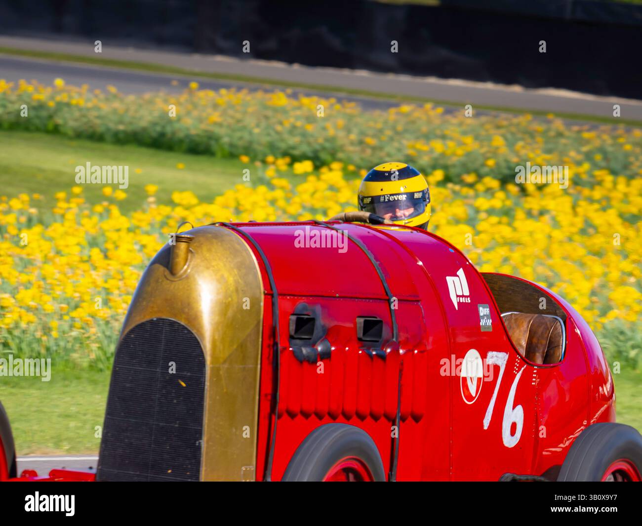 Duncan Pittaway 1911 Fiat S76 (the beast), 82 Members Meeting, Goodwood ...