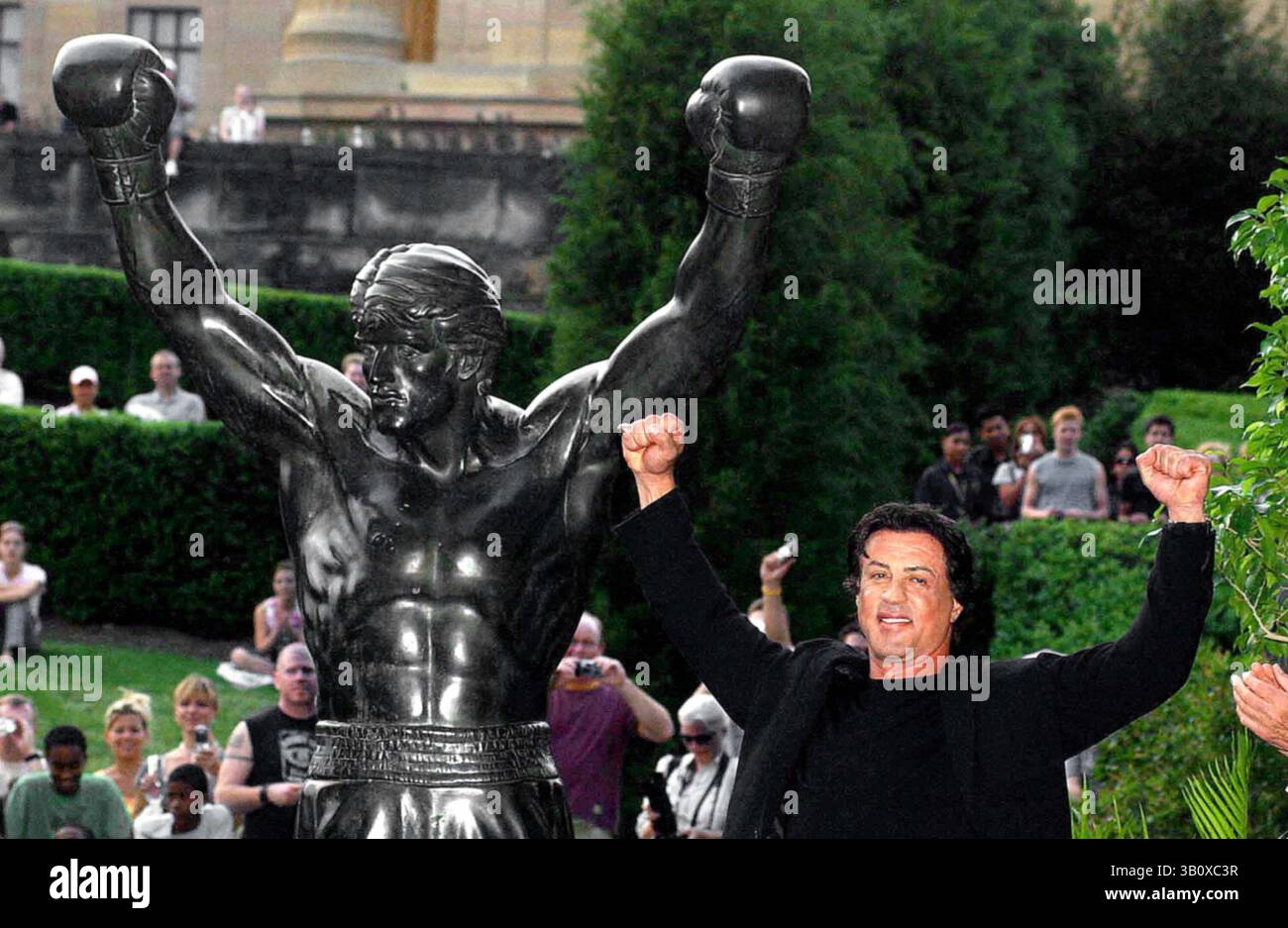 Rocky statue dedication stallone hi-res stock photography and images ...