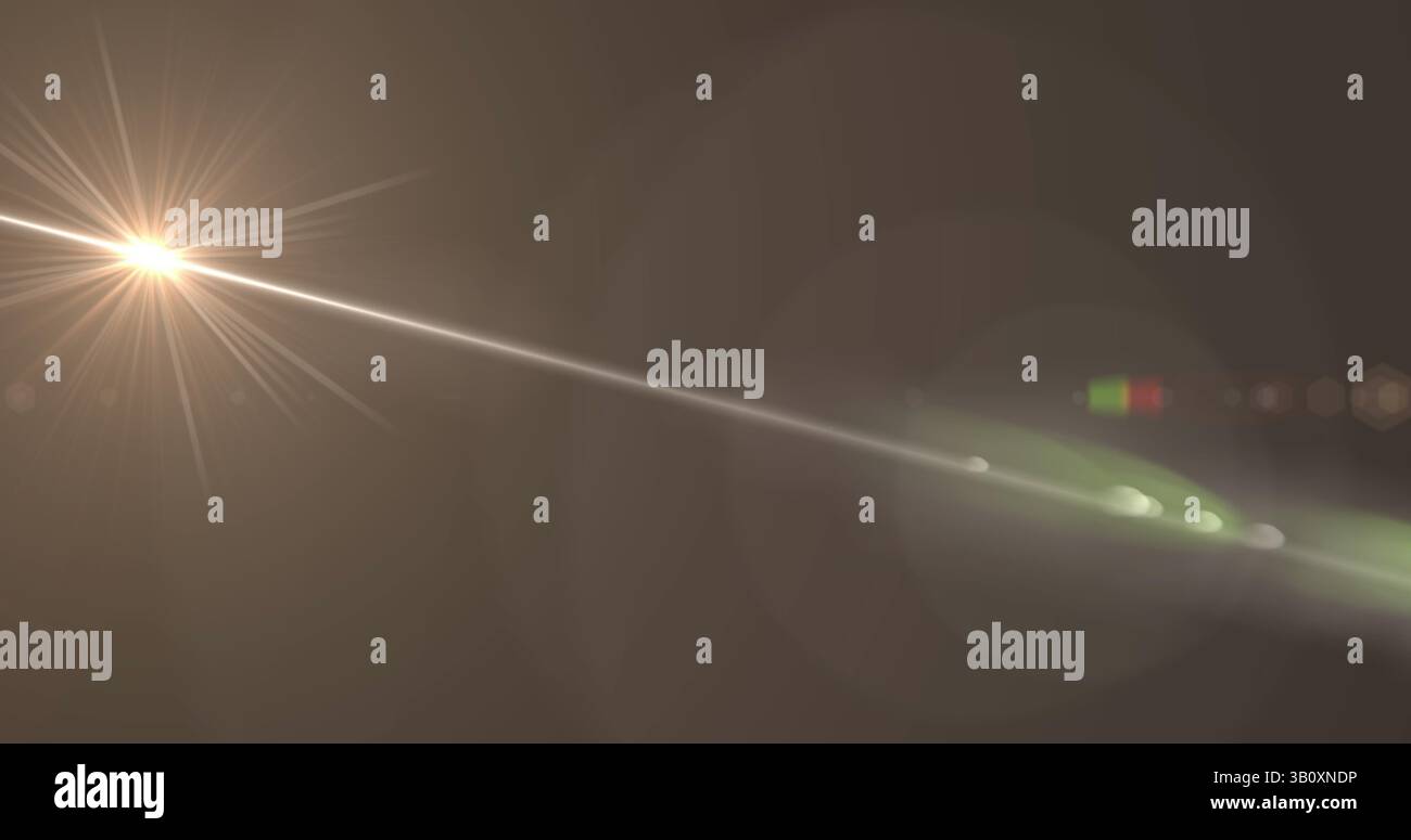 Image of lights blinking over brown background Stock Photo - Alamy