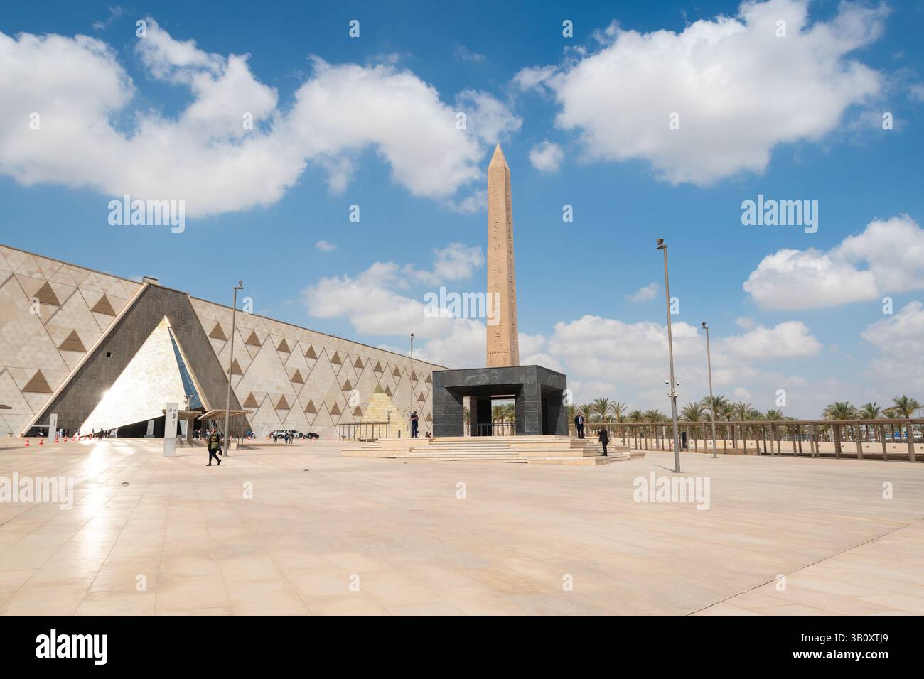 Great Egyptian Museum, Giza, El Cairo, Egypt Stock Photo - Alamy