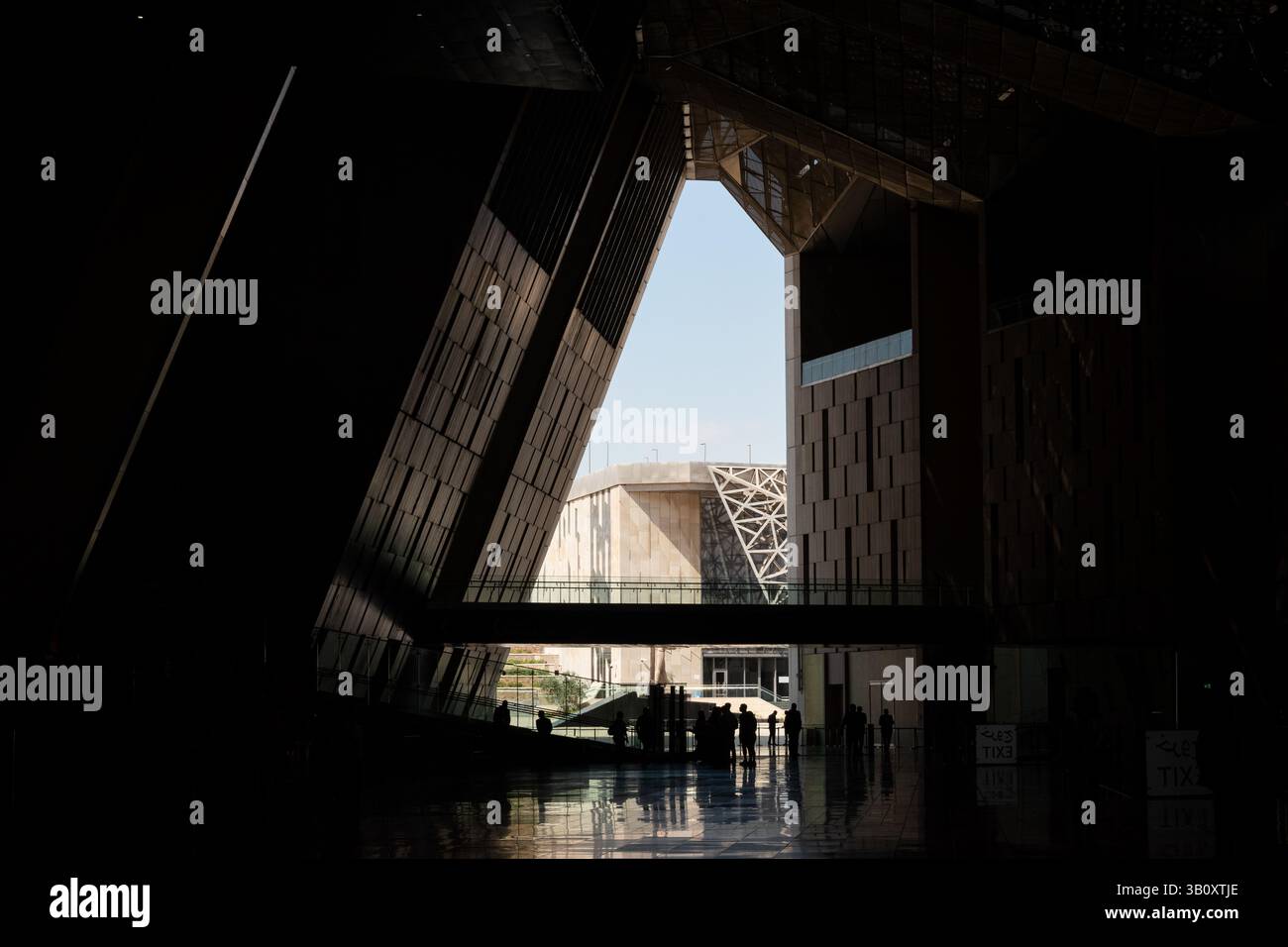 Great Egyptian Museum, Giza, El Cairo, Egypt Stock Photo - Alamy