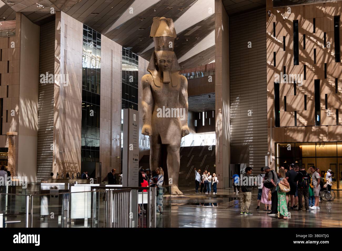 Great Egyptian Museum, Giza, El Cairo, Egypt Stock Photo - Alamy