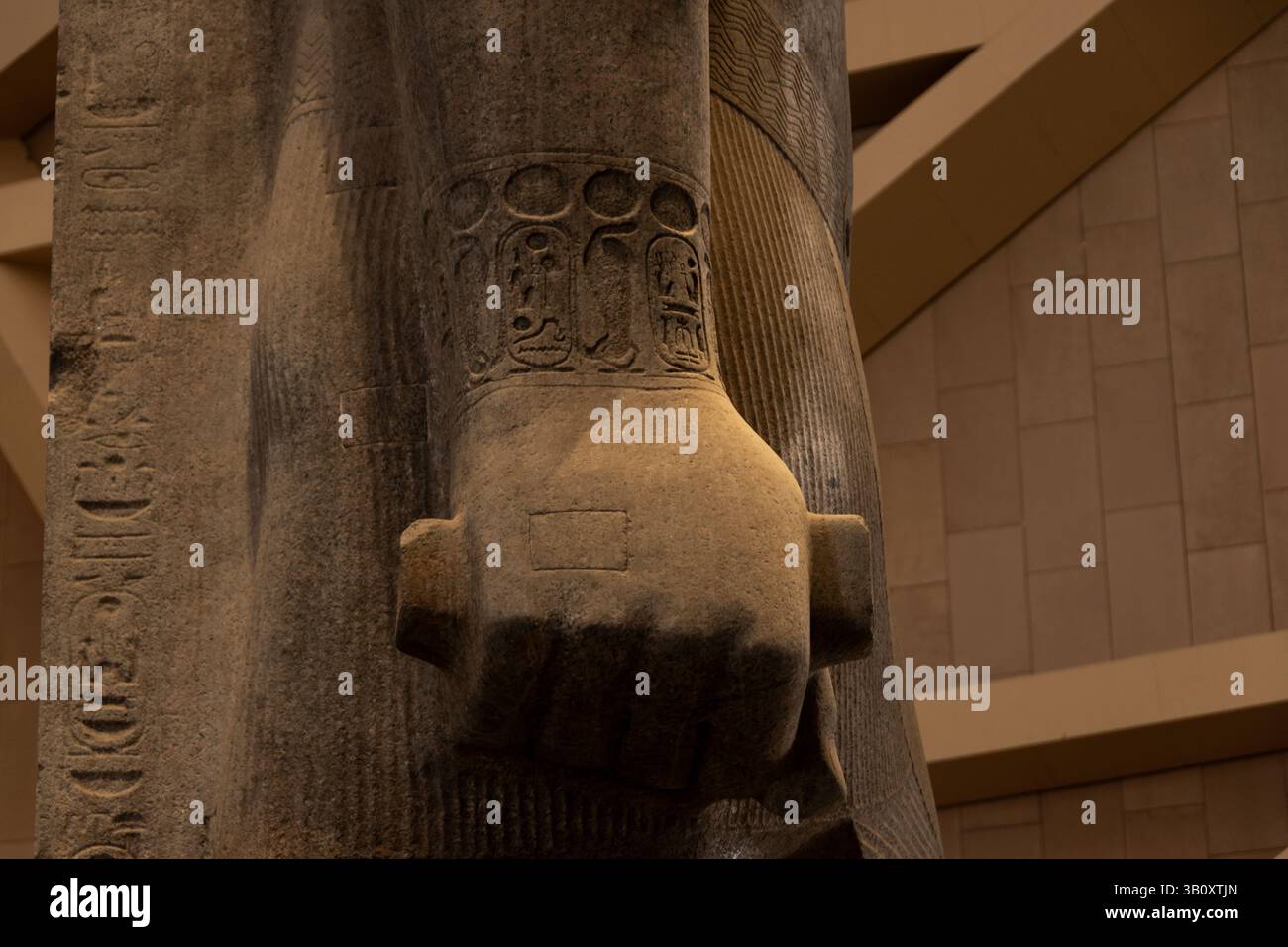 Great Egyptian Museum, Giza, El Cairo, Egypt Stock Photo - Alamy