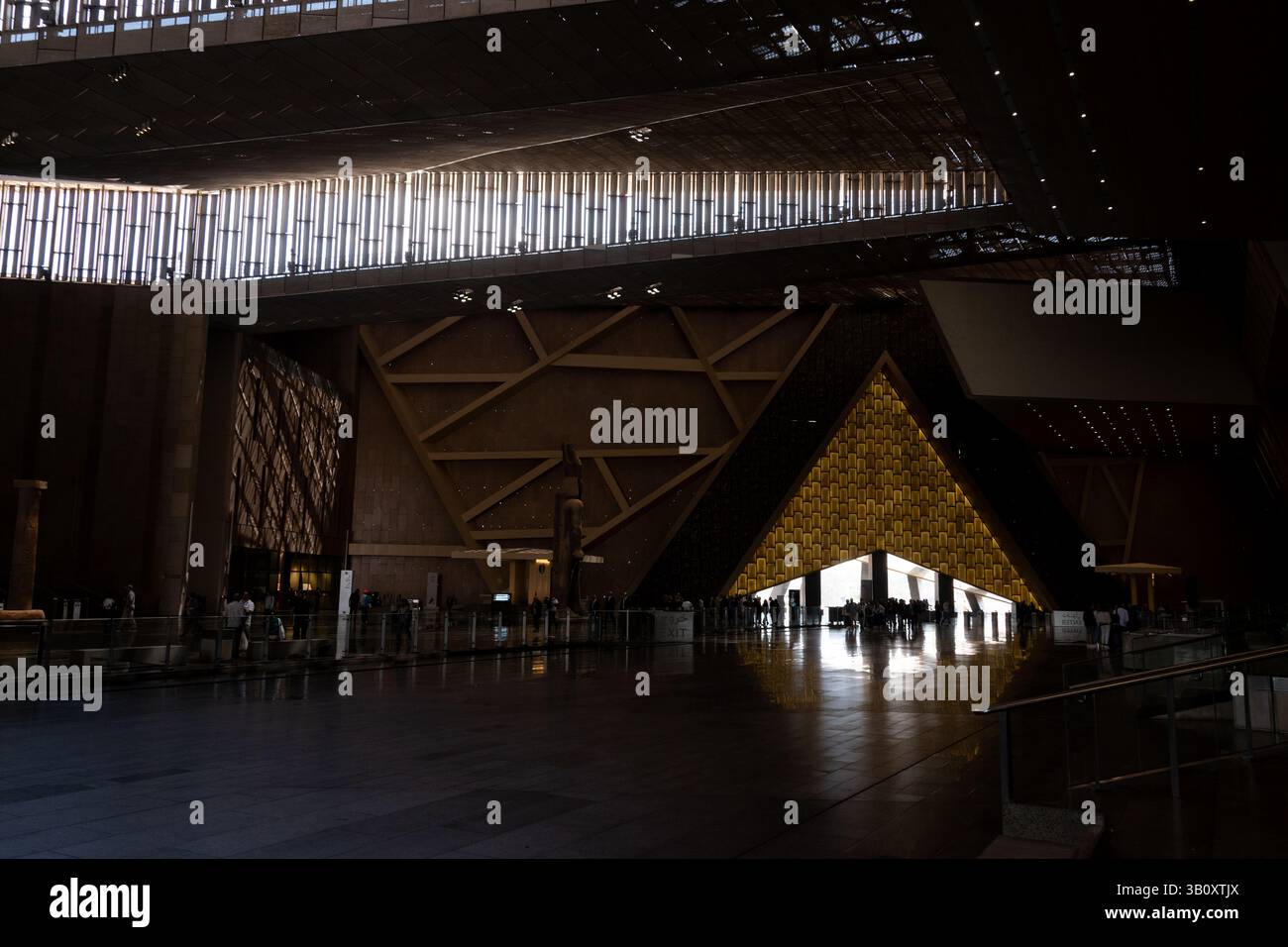 Great Egyptian Museum, Giza, El Cairo, Egypt Stock Photo - Alamy
