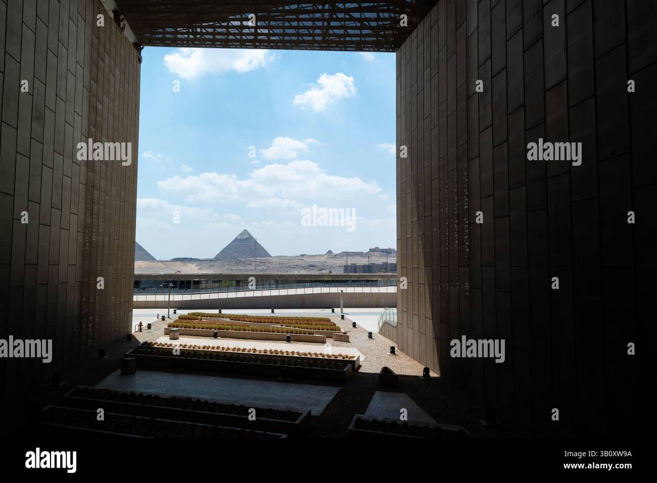 Great Egyptian Museum, Giza, El Cairo, Egypt Stock Photo - Alamy