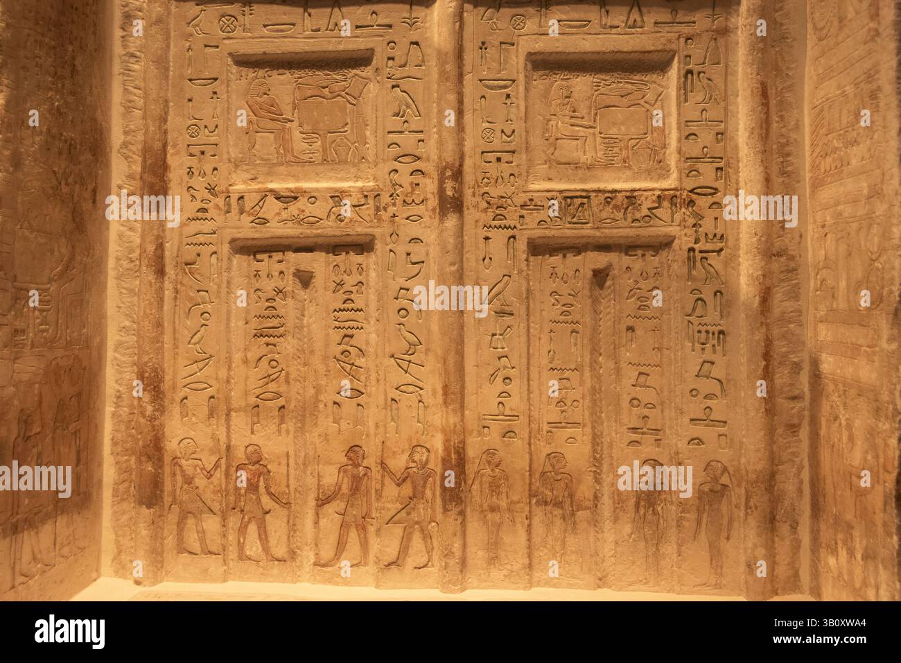 Great Egyptian Museum, Giza, El Cairo, Egypt Stock Photo - Alamy