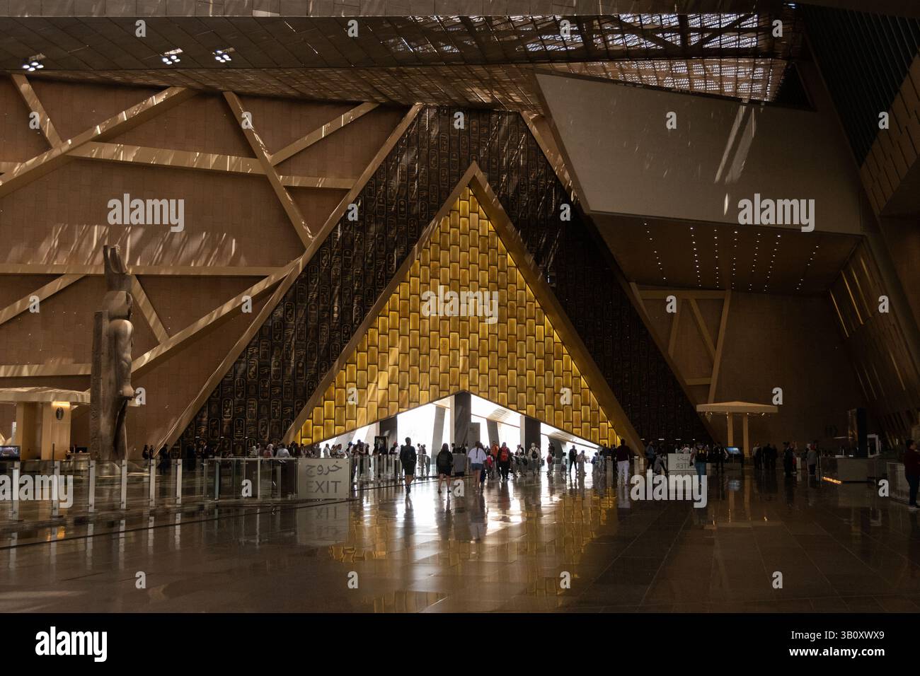 Great Egyptian Museum, Giza, El Cairo, Egypt Stock Photo - Alamy