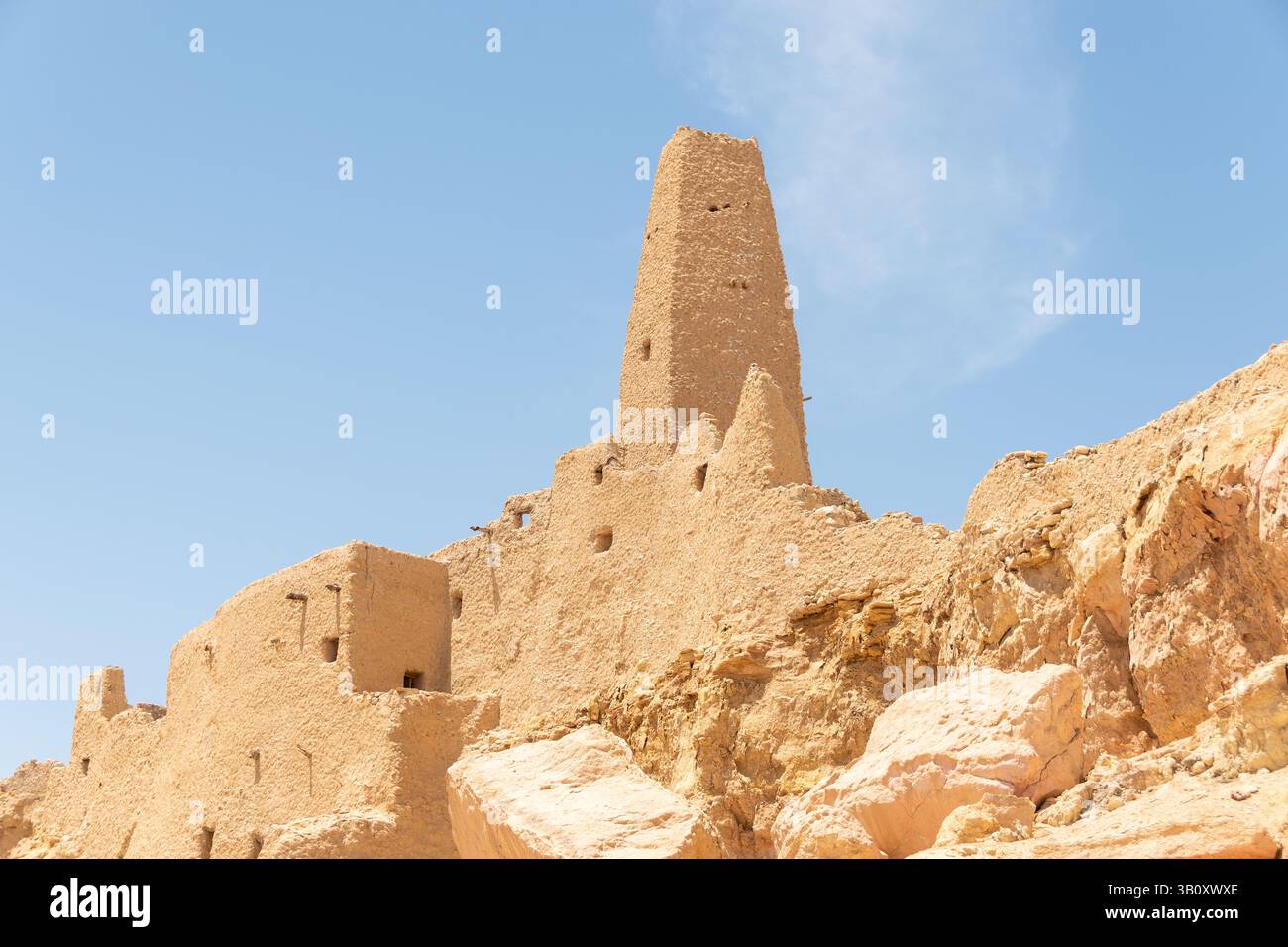 Oráculo de Amón, oasis de siwa, egipto Stock Photo - Alamy