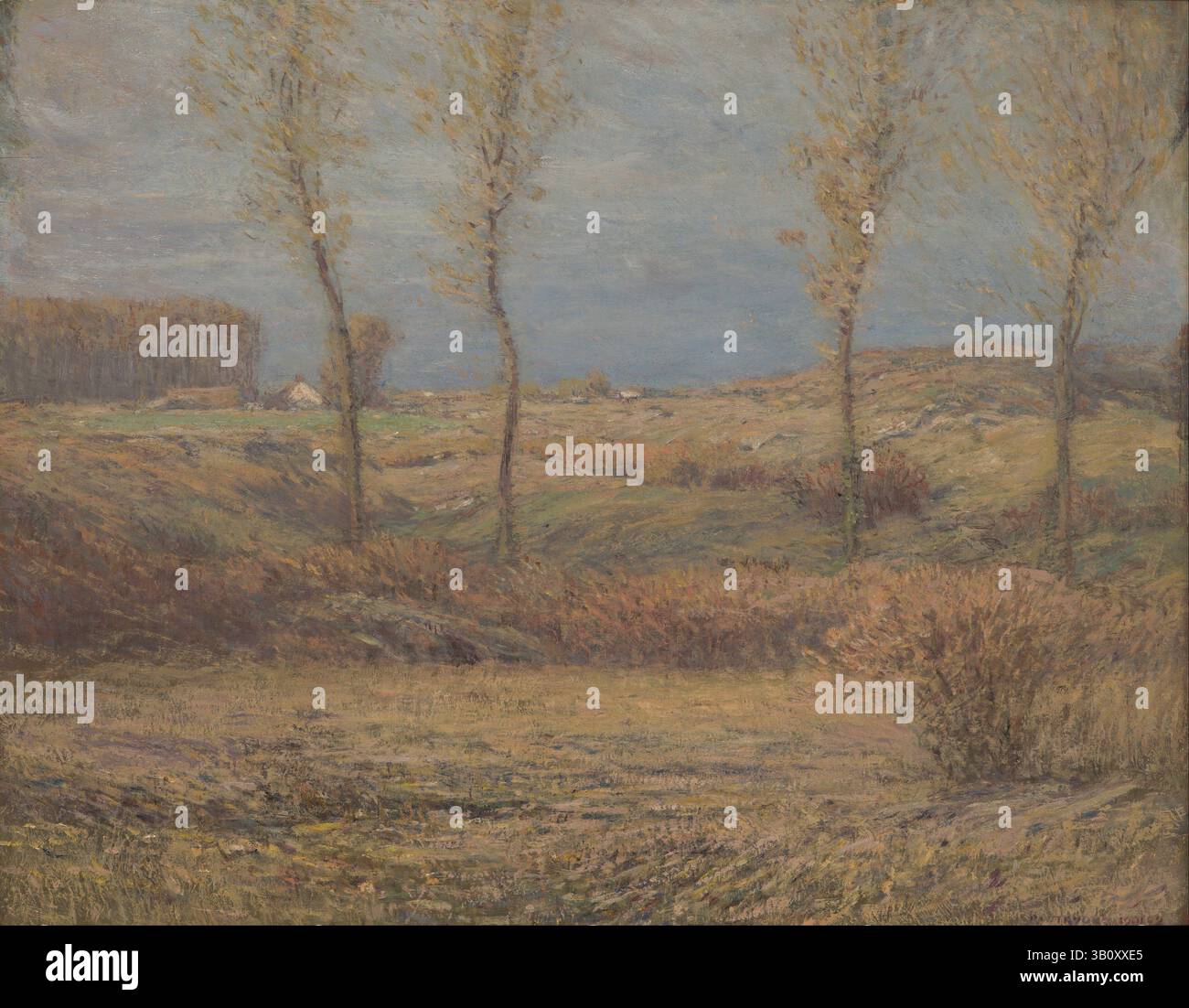 Tryon, Dwight William - November Morning - Google Art Project Stock ...