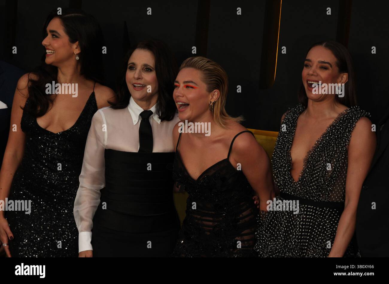 London, UK. Geraldine Viswanathan, Julia Louis-Dreyfus, Florence Pugh ...