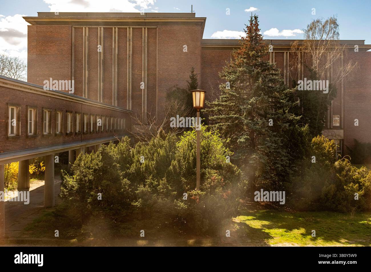 Funkhaus Exterior. The Retro Interior of Funkhaus Building in ...