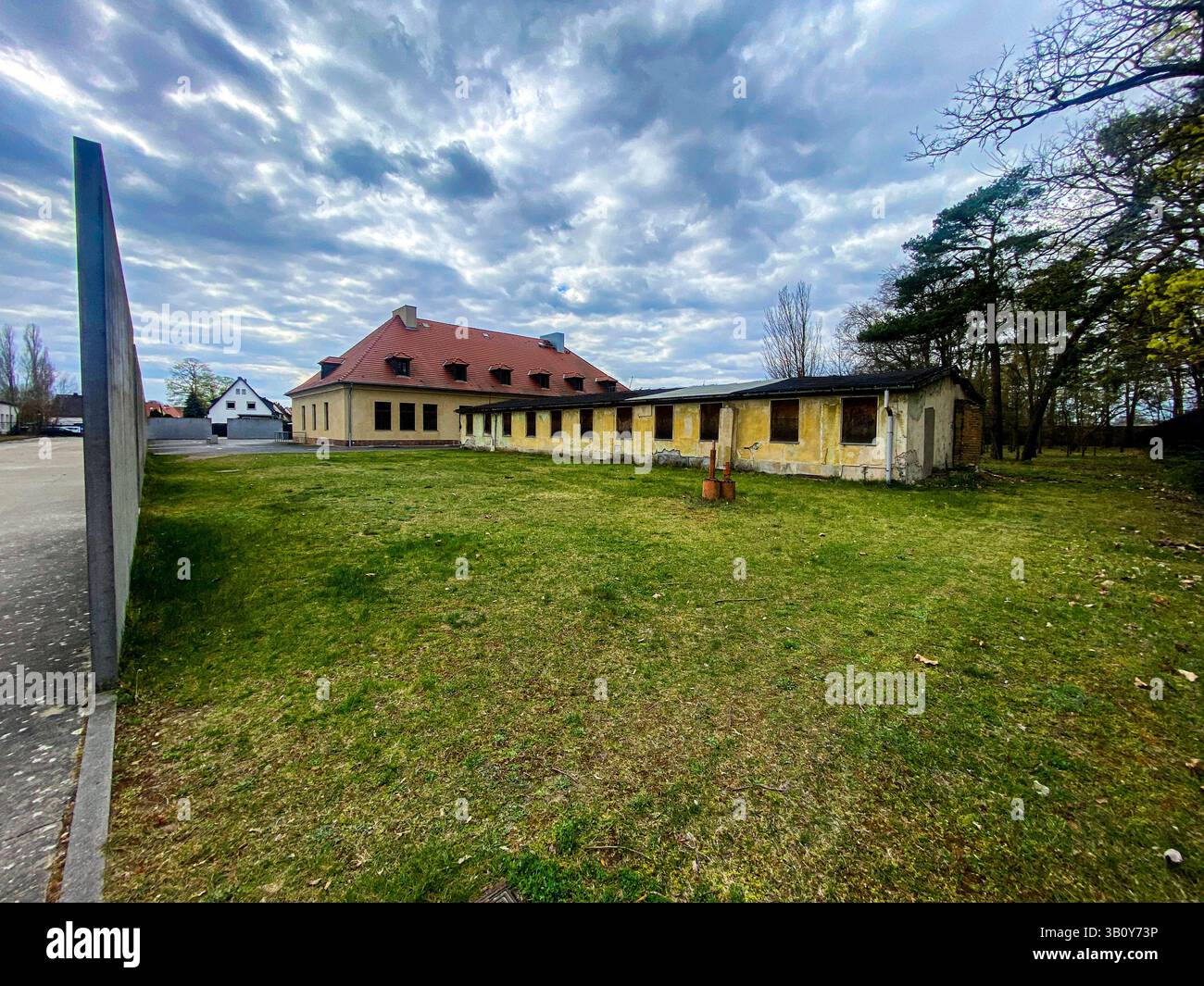 Sachsenhausen Camp. Building at of Sachsenhausen Concentration Camp ...