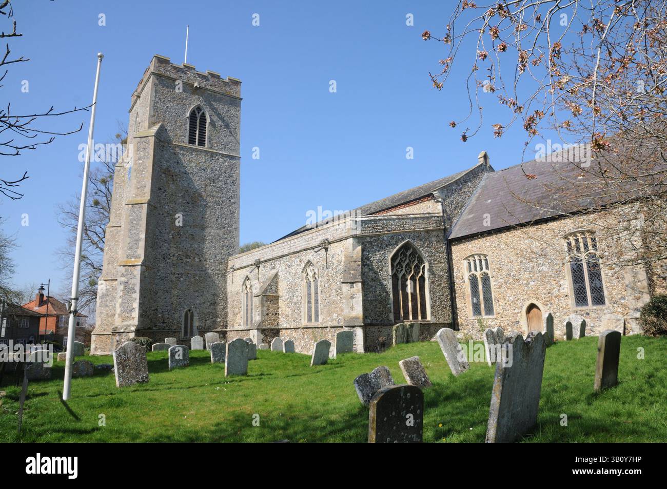 St Mary's Church, Haughley, Suffolk Stock Photo - Alamy