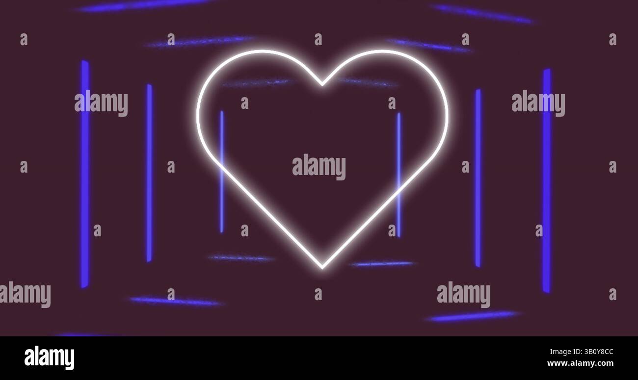 Cyber heart pulse symbol hi-res stock photography and images - Alamy