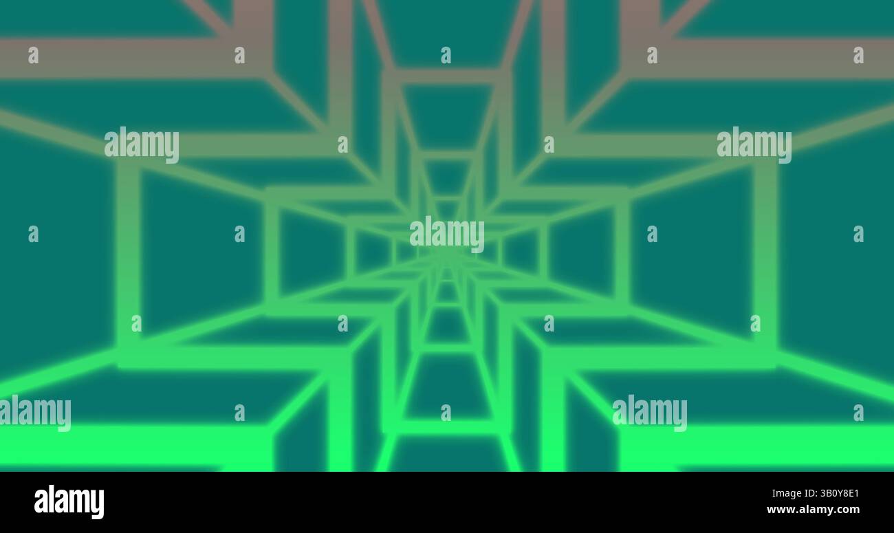 Animation green shapes on background hi-res stock photography and ...