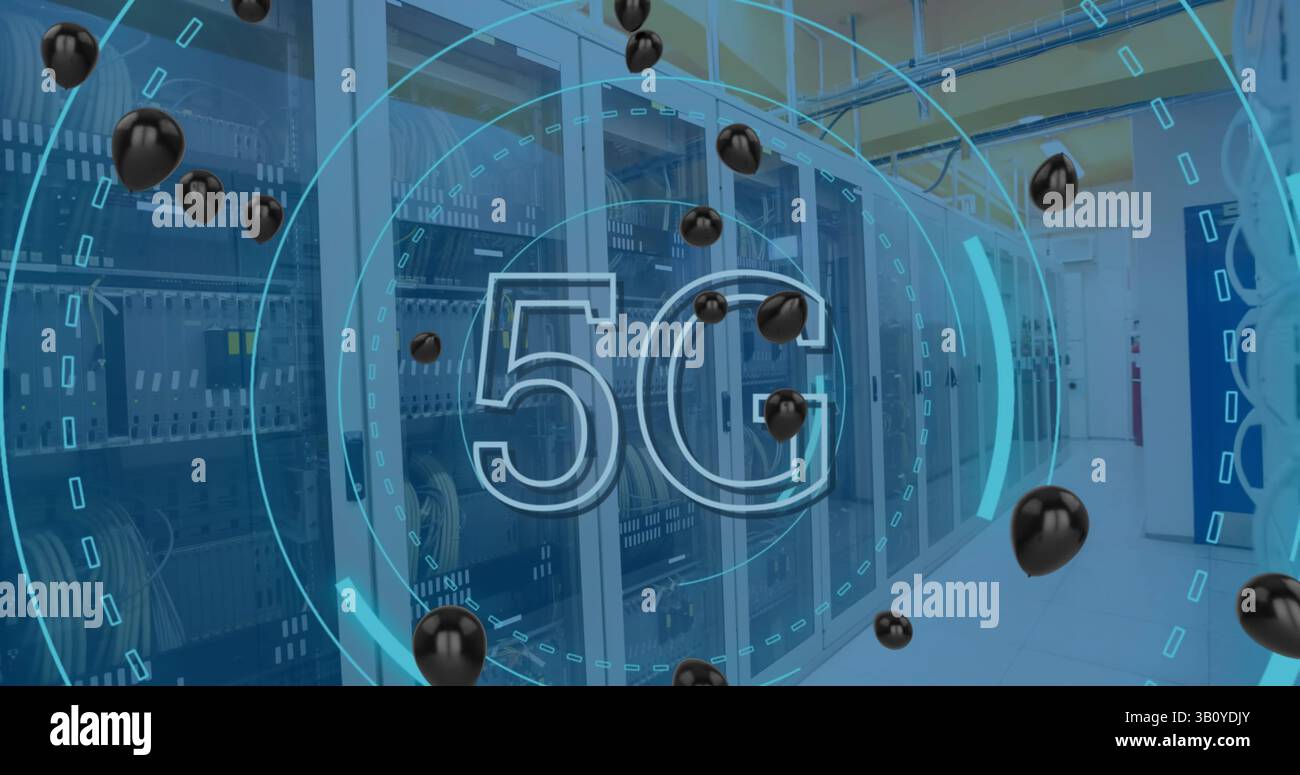 Black servers hi-res stock photography and images - Alamy