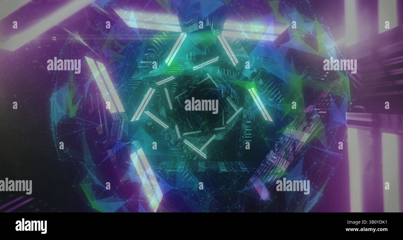 Animation globe communication network rotating hi-res stock photography and images - Alamy