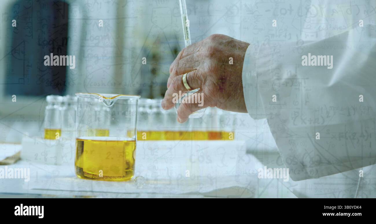 Chemical tubes reaction formulas hi-res stock photography and images ...