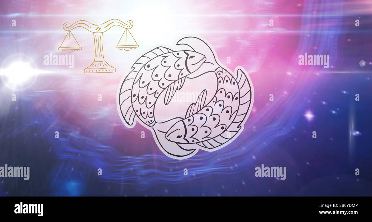 Horoscope visualization hi-res stock photography and images - Alamy