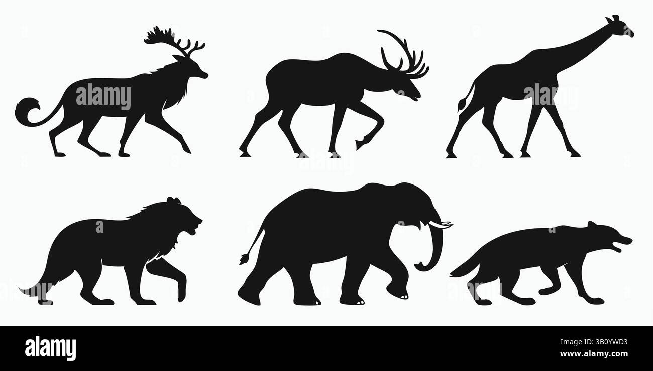 Animal themed park Stock Vector Images - Alamy