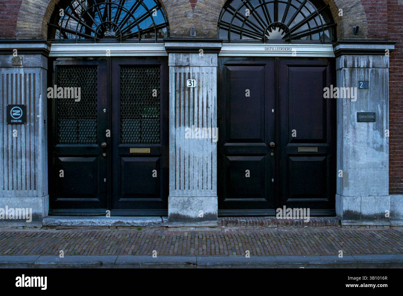 Historical Facade Delfshaven. Harbour & Marina of Delfshaven, Rotterdam ...