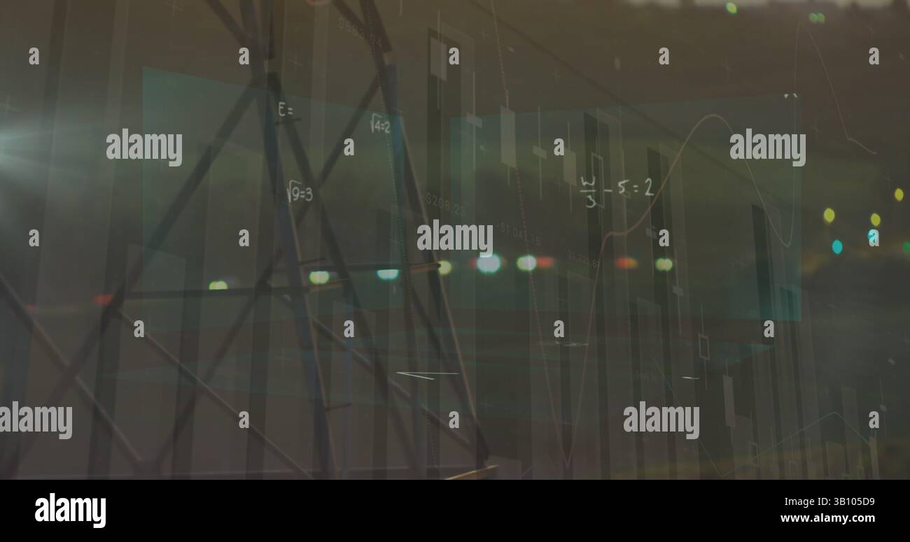 Statistical data processing mathematical equations hi-res stock photography and images - Alamy