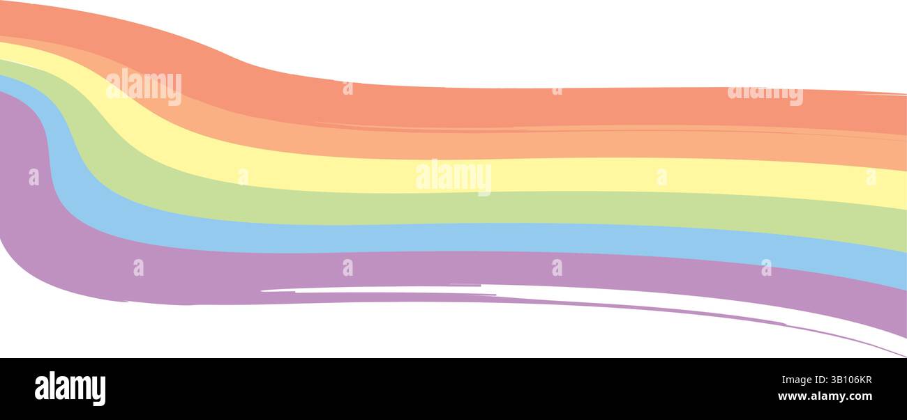 Pastel pride stripes. Vector illustration Stock Vector Image & Art - Alamy