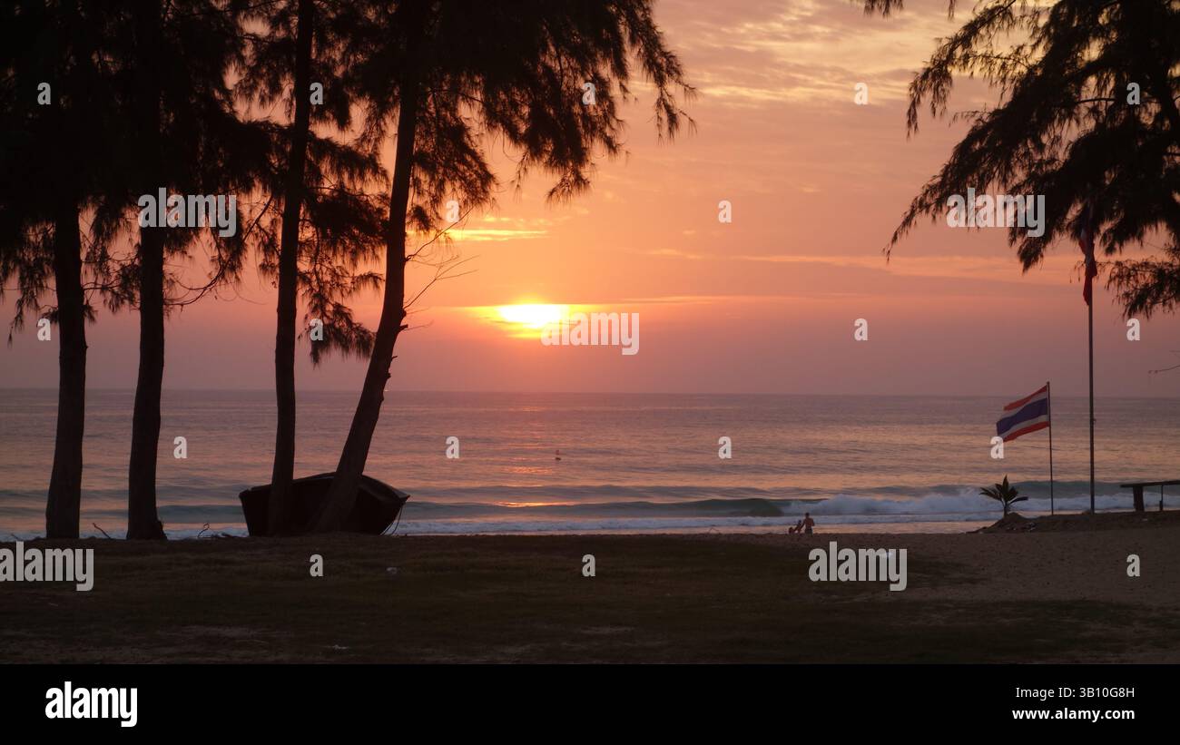 Calm tropical coast with ocean view, sunny sky, relaxing beach, summer ...