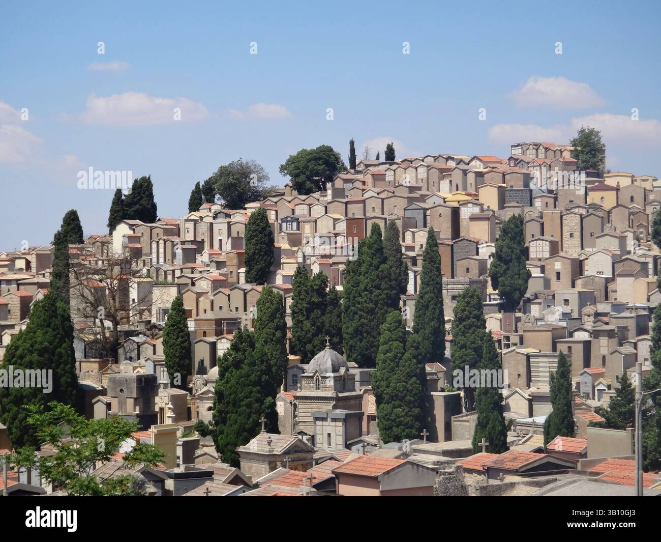 Charming architecture of small Italian towns with colorful buildings ...