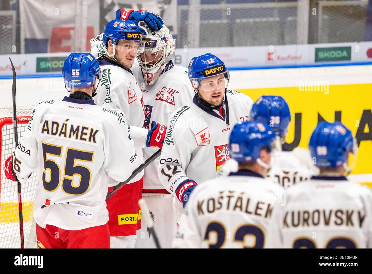 Ostrava, Czech Republic. 24th Apr, 2025. L-R Marian Adamek, Radek ...