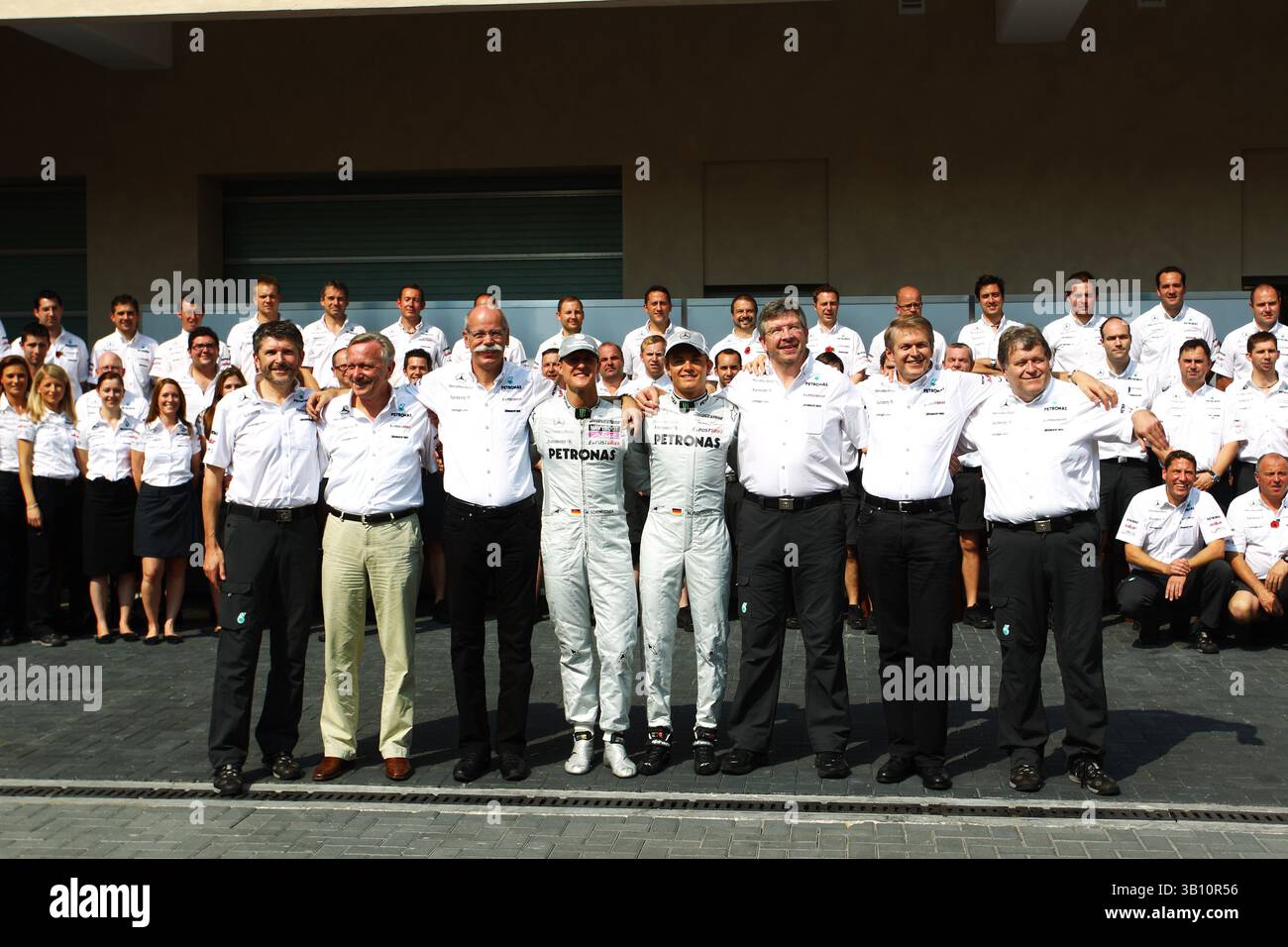 Nick fry michael schumacher hi-res stock photography and images - Alamy