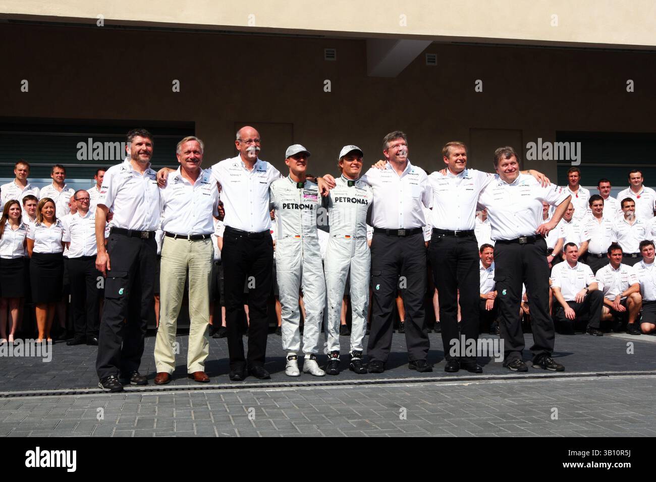 Nick fry michael schumacher hi-res stock photography and images - Alamy