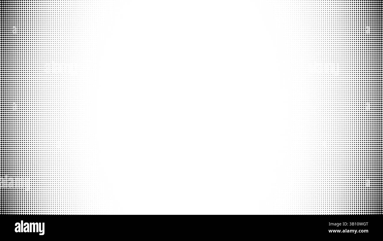 Halftone white vector dot corner pattern background. Comic black ...