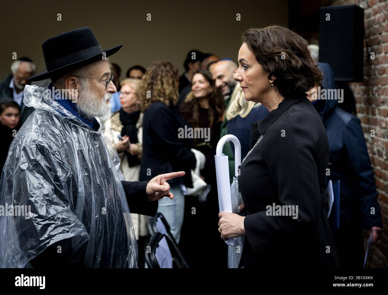AMSTERDAM - Mayor Femke Halsema during the Yom Hashjoa commemoration at ...