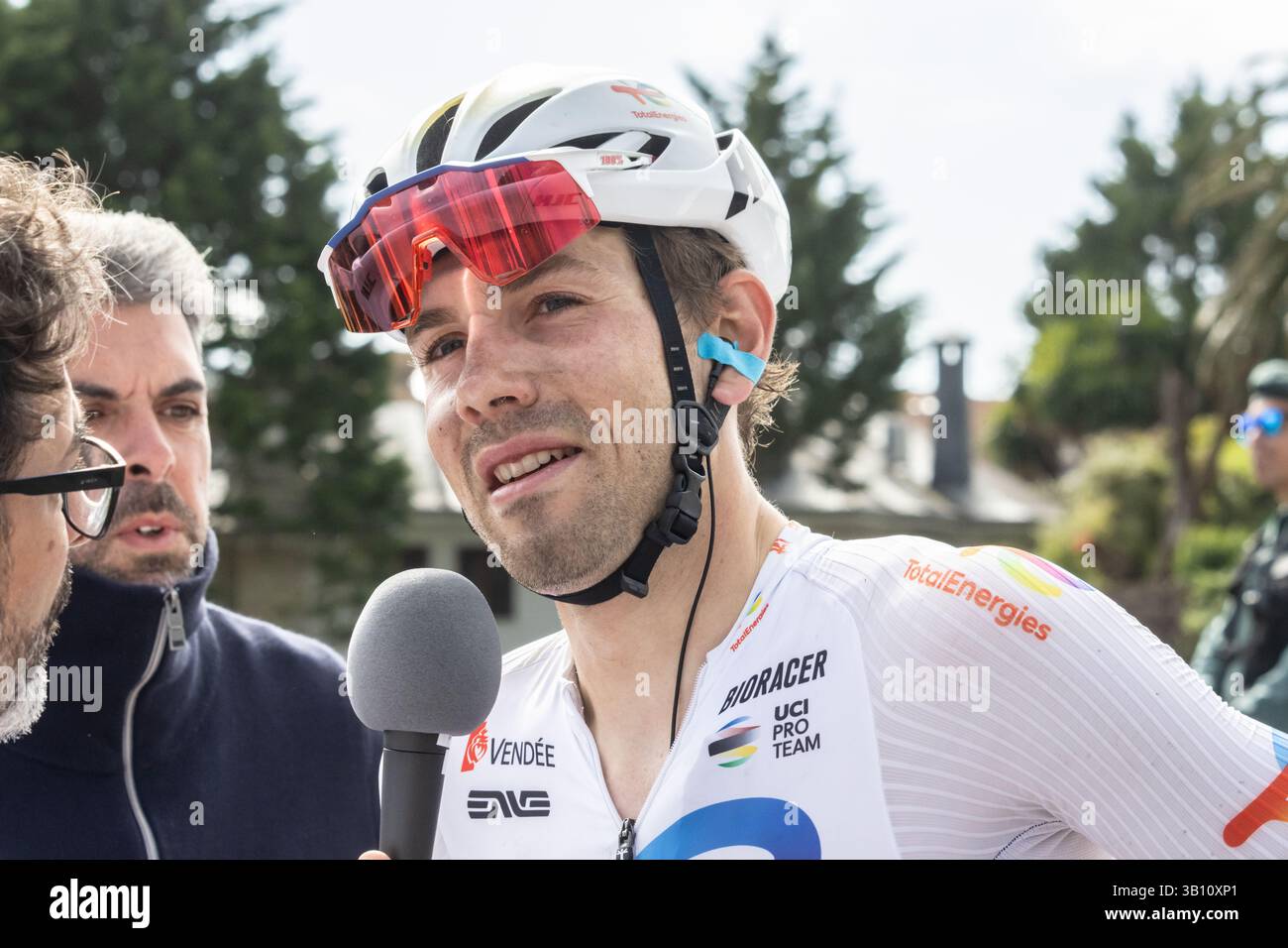 Oviedo, Spain. 24th April 2025. Steff Cras (Total Energies) winner of ...