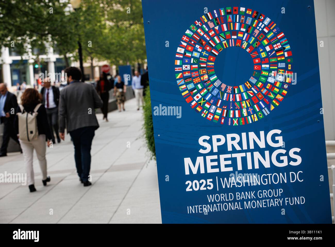 Washington, United States. 24th Apr, 2025. The International Monetary ...