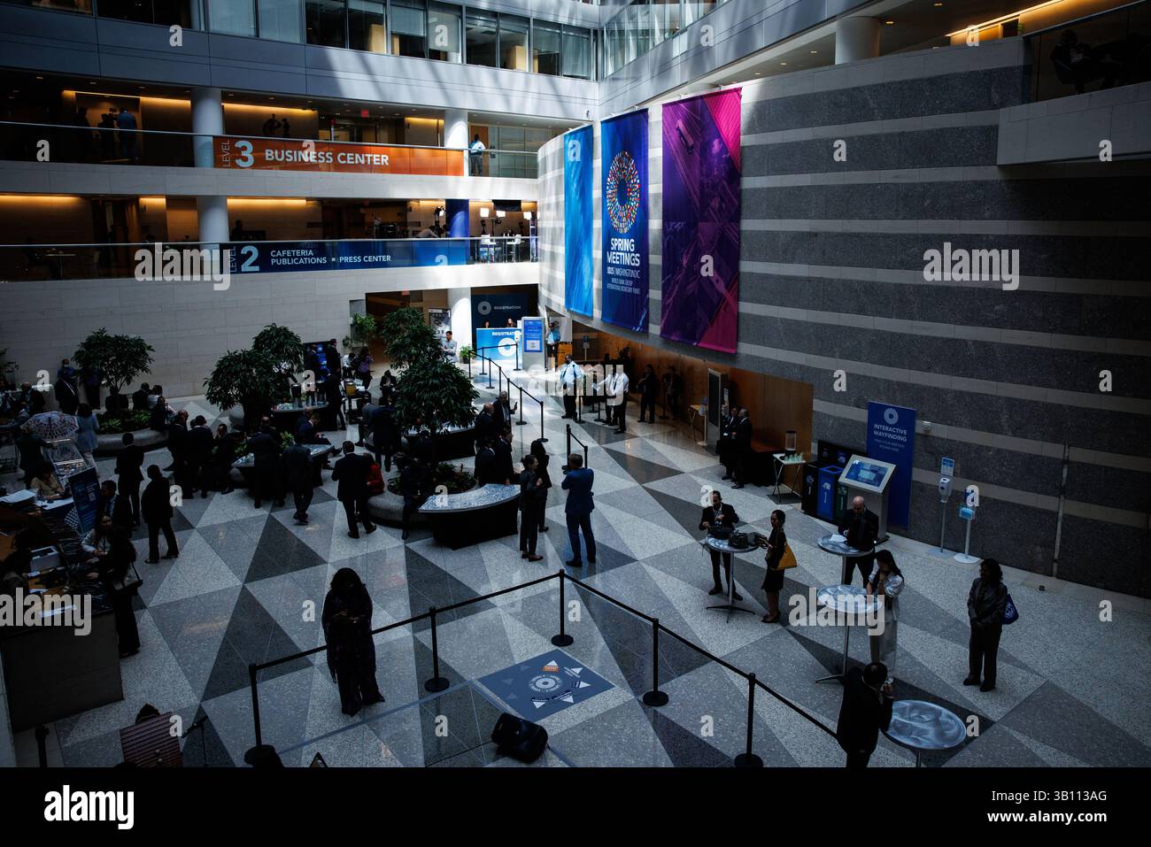 Washington, United States. 24th Apr, 2025. The International Monetary ...